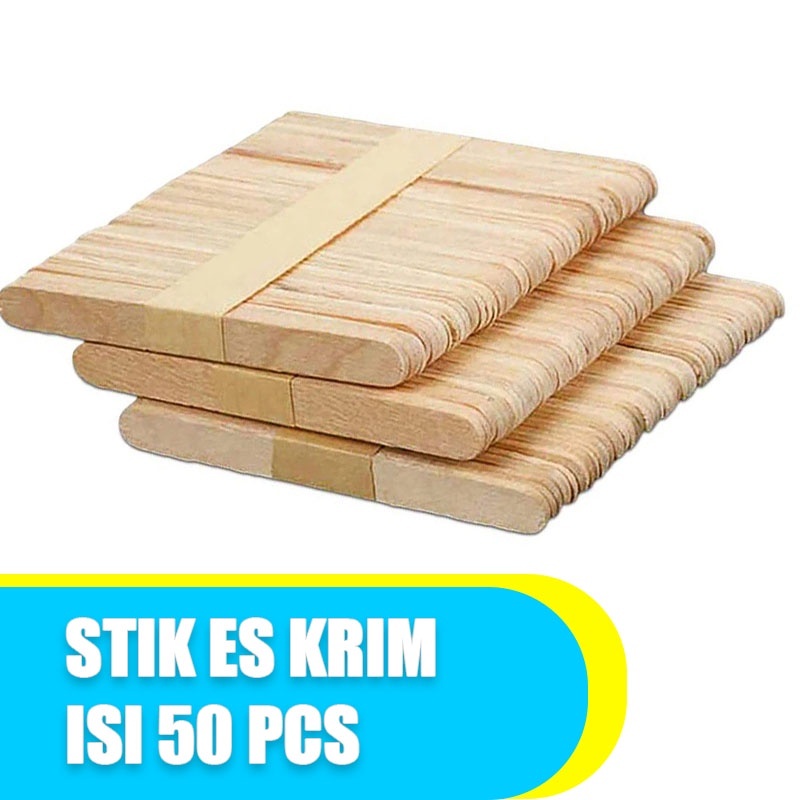 Jual Sticks Ice Cream Es Lolly - Stik Es Krim Kayu - Stick Es Krim ...
