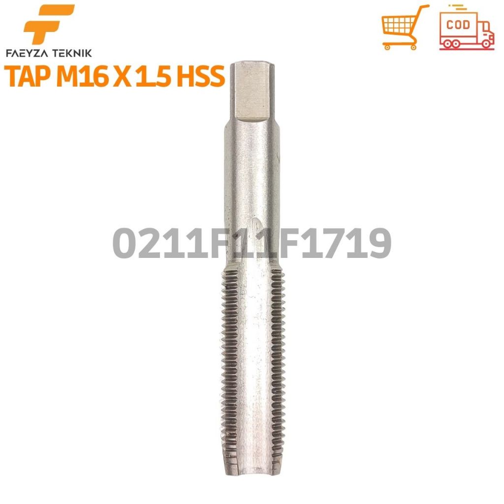 Jual Hand Tap M16 x 1.5 Tap Drat Baut Kunci 22 HSS Bukan Yamawa OSG ...