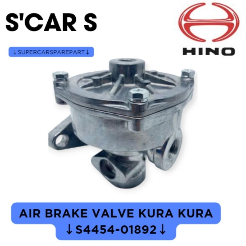 Jual AIR BRAKE VALVE KURA KURA REM ANGIN HINO FM260TI S4454-01892 | Shopee Indonesia