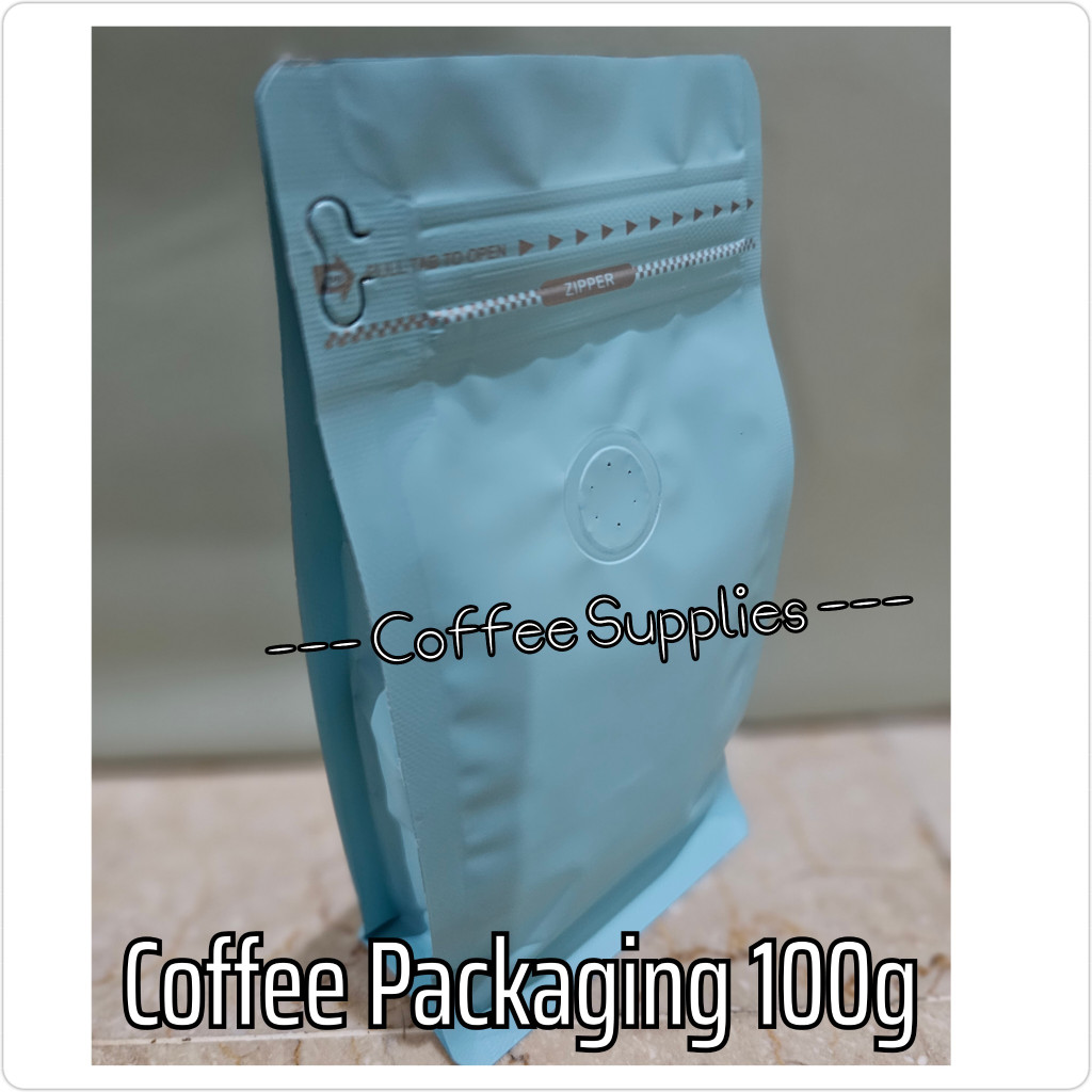 Jual Flat Bottom XS Kopi 100g Tosca Biru Muda tiffany blue baby blue ...
