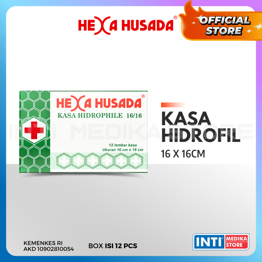 Jual HEXA HUSADA - Kasa Steril 16x16 | Shopee Indonesia