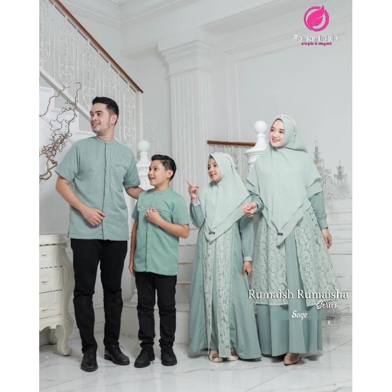 Jual Rumaish Rumaisha Series Sage by Fania Hijab / Sarimbit Fania Hijab ...