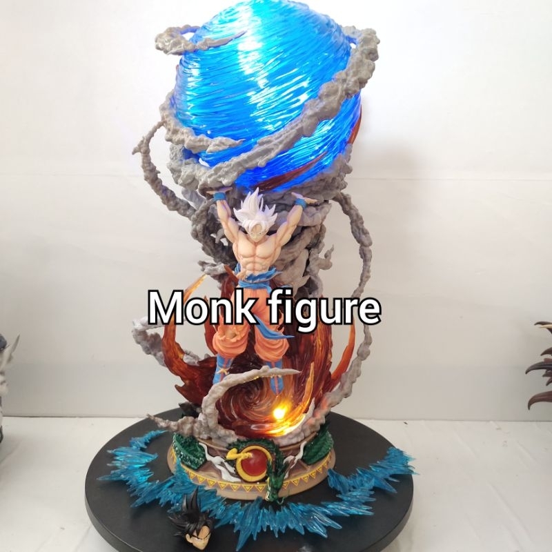 Jual Statue Dragon Ball Son Goku Spirit Bomb Big 60 cm Hunter Studio ...