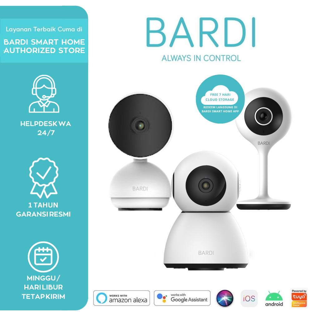 Jual BARDI CCTV Indoor PTZ / PTZ Lite / STC Smart Indoor IP Camera ...