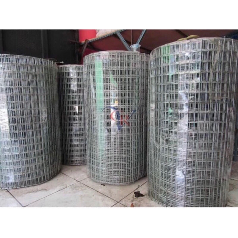 Jual Wiremesh Kawat Loket Galvanis 50 x 50 mm lebar 120 cm tebal 3 mm ...