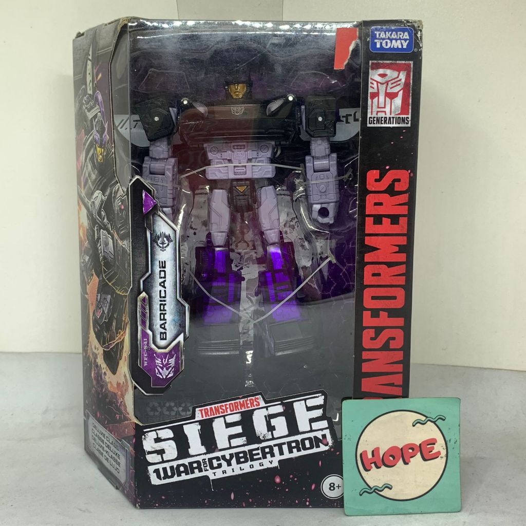 Jual Transformers Siege War for Cybertron Deluxe Class Barricade ...