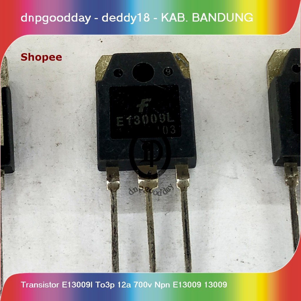 Jual transistor e13009l to3p 12a 700v npn e13009 13009 | Shopee Indonesia