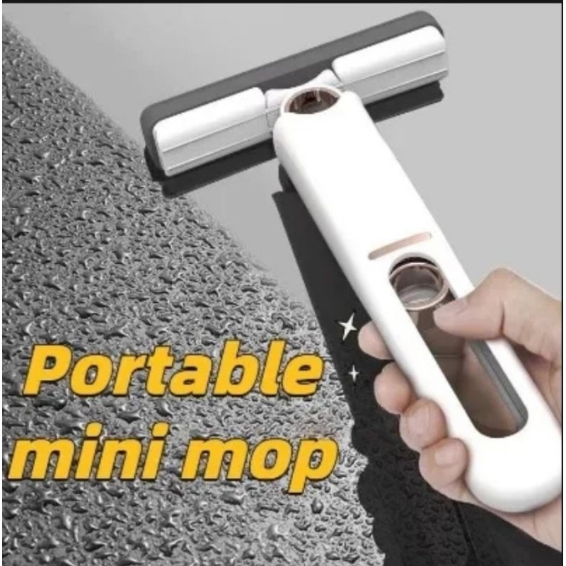 Jual [ ready stok) Mini Spons Mop Alat Pel Mini Portable Pembersih Kaca ...