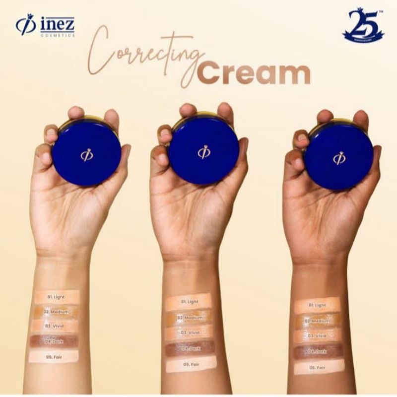 Jual ANANTA INEZ COLOR CONTOUR PLUS CORRECTING CREAM/ INEZ CORRECTING ...