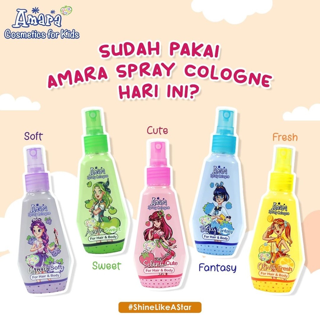 Jual Amara Spray Cologne 100ml | Shopee Indonesia