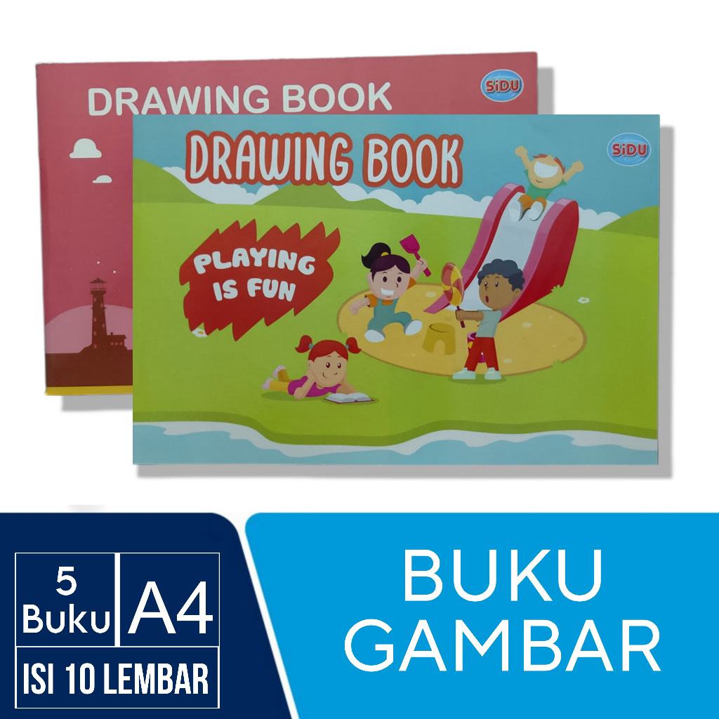 Jual BUKU GAMBAR A4 SINAR DUNIA 1 PACK ISI 5 BUKU/BUKU GAMBAR A4 SIDU | Shopee Indonesia