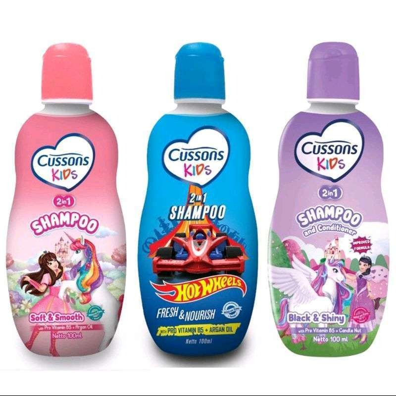 Jual CUSSONS KIDS 2IN1 SHAMPOO AND CONDITIONER 100ML | Shopee Indonesia
