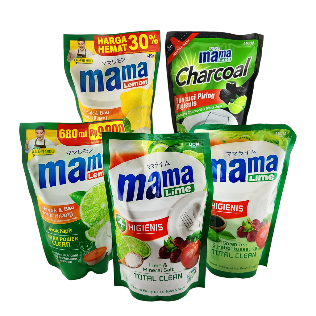 Jual Mama Lemon & Mama Lime Pencuci Piring - Netto 680ml | Shopee Indonesia