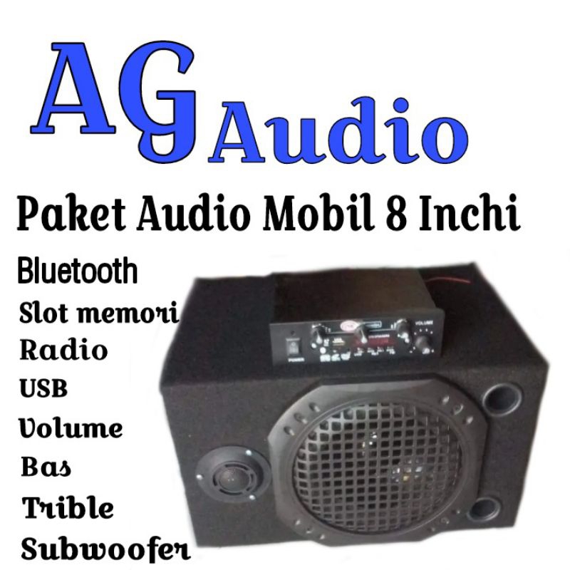 Jual Paket Audio mobil Rakitan 8 inchi | Shopee Indonesia