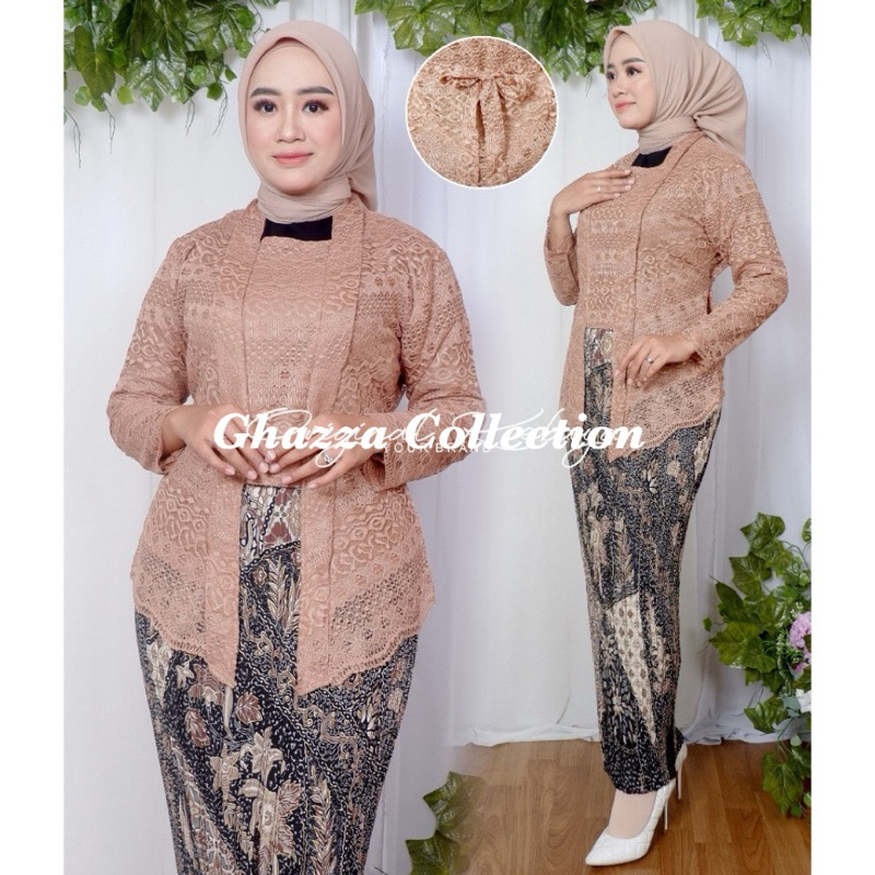 Jual Kintani Kebaya - Kebaya Brokat Modern Kutubaru / Kebaya Brukat Kutubaru / Kebaya Tile ...