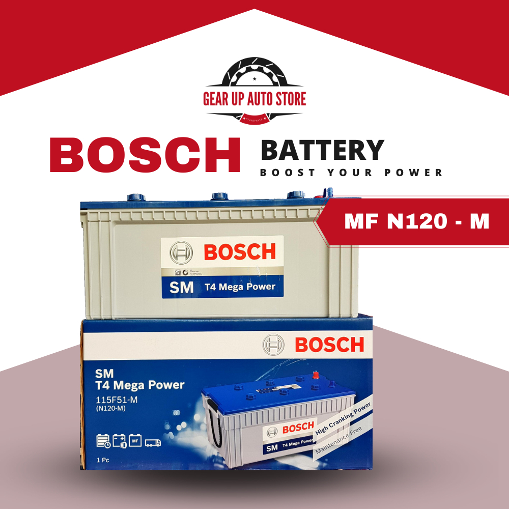 Jual AKI MOBIL BOSCH MF N120 ( 120 Ah ) 100% ORIGINAL BOSCH | Shopee ...
