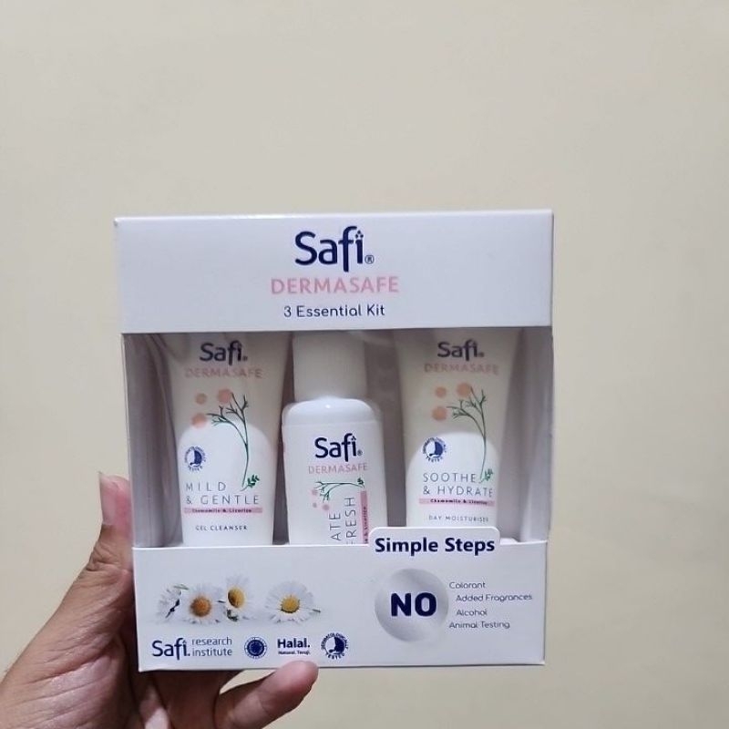 Jual SAFI Dermasafe 3 Essential Kit | Shopee Indonesia