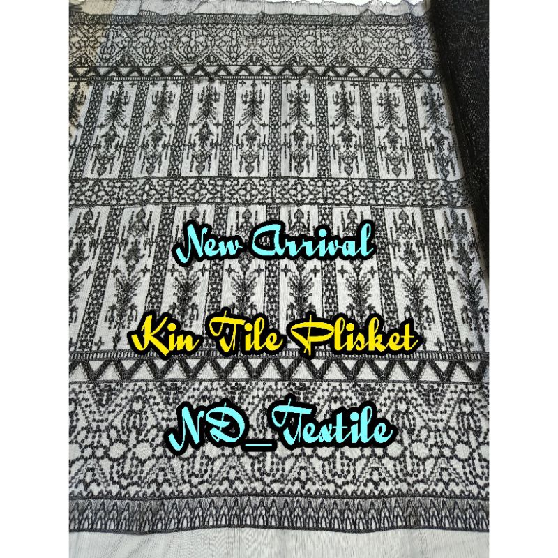 Jual Kain Tile Plisket Sapto Etnik/Tile Plisket/Tile Elisab/Bahan ...