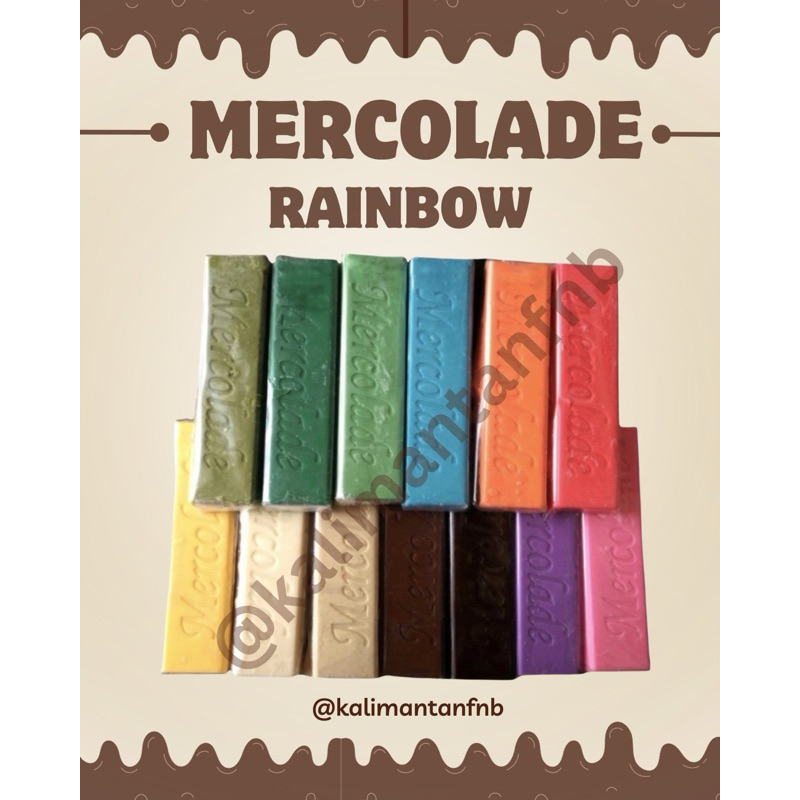 Jual Mercolade Rainbow Compound Potong - ALL VARIANT | Shopee Indonesia