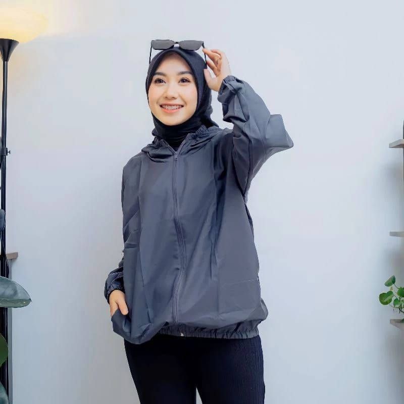 Jual Jaket Olahraga Pria Wanita Sepeda Lari Running Pembakar Lemak ...
