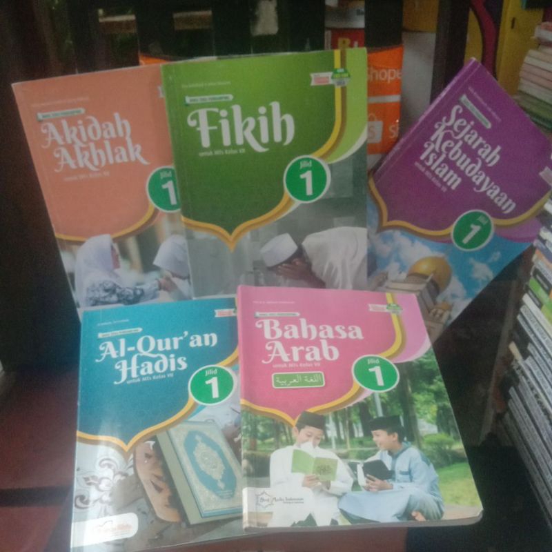 Jual BUKU FIKIH, AKIDAH AKHLAK, SKI, AL-QUR, AN HADIS, BAHASA ARAB UNTUK MTS KELAS VII/7 ...