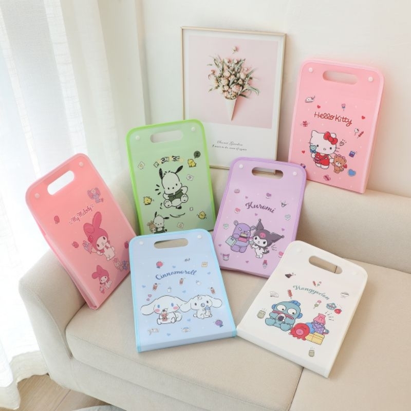 Jual Map Folder A4 12 Slot Tempat Penyimpanan Dokumen Kuromi ...