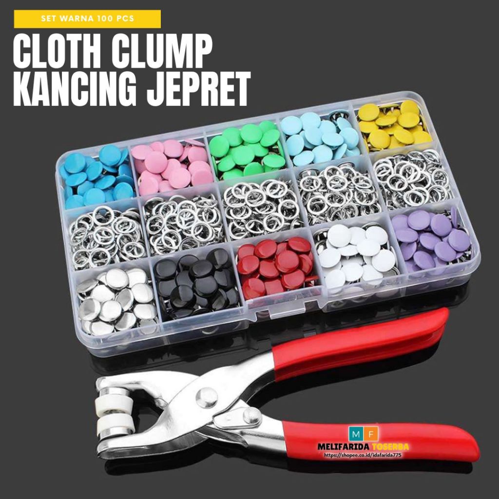 Jual Alat Pasang Kancing Jepret Stainles Anti Karat Snap Button Pilers ...