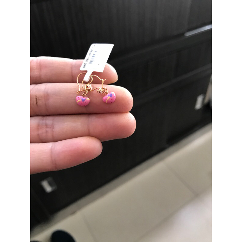 Jual Lestari Gold Anting Anak 0.5gr -Emas 16k | Shopee Indonesia