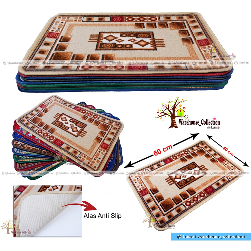 Jual Keset Kaki Anti Slip /Keset Alas Lantai Kamar Tidur Rumah Dapur ...