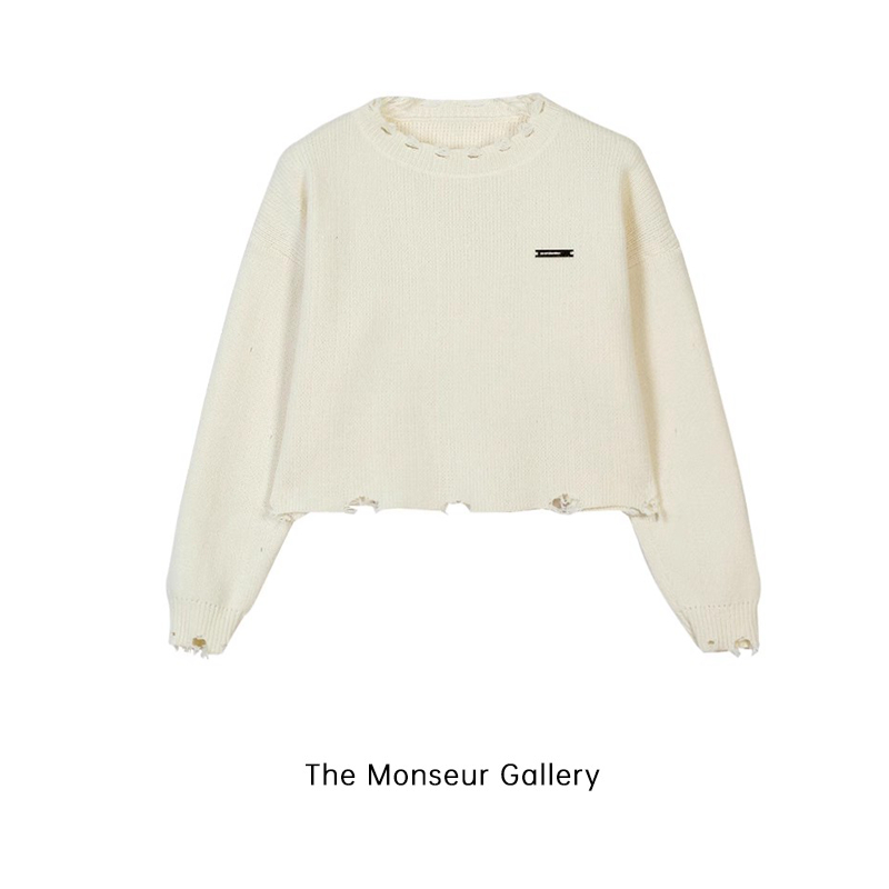 Jual The Monseur Gallery Kaos Rajut Crop Lengan Panjang Wanita Korean ... Jual The Monseur Gallery Kaos Rajut Crop Lengan Panjang Wanita Korean ...