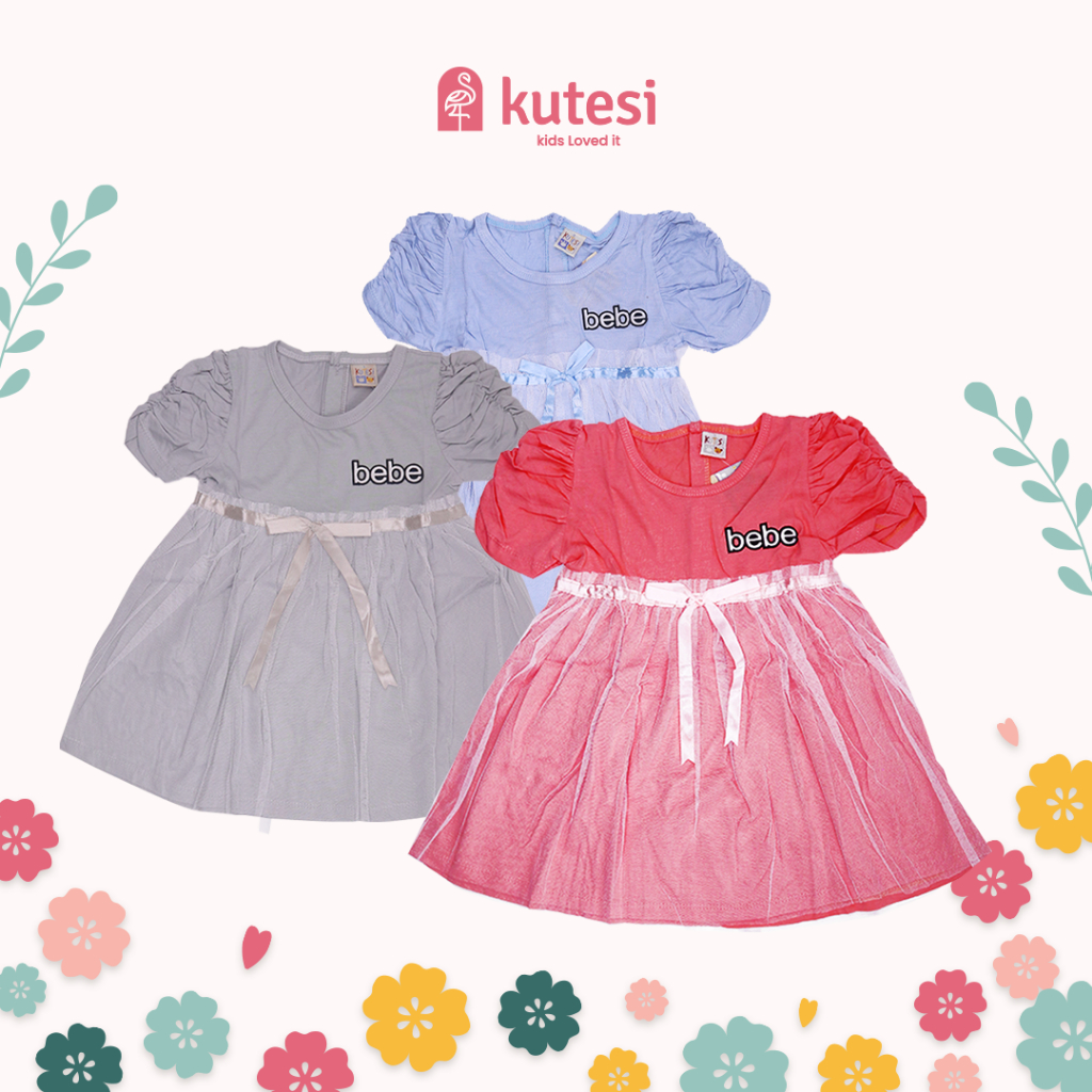 Jual Kutesi Baby - KTI0014 Set - Dress Anak | Shopee Indonesia