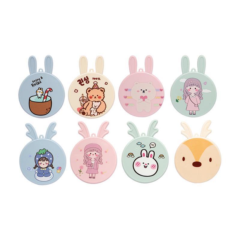 Jual CERMIN BULAT MOTIF TANDUK RUSA KELINCI / KACA CUTE MOTIF KUPING ...