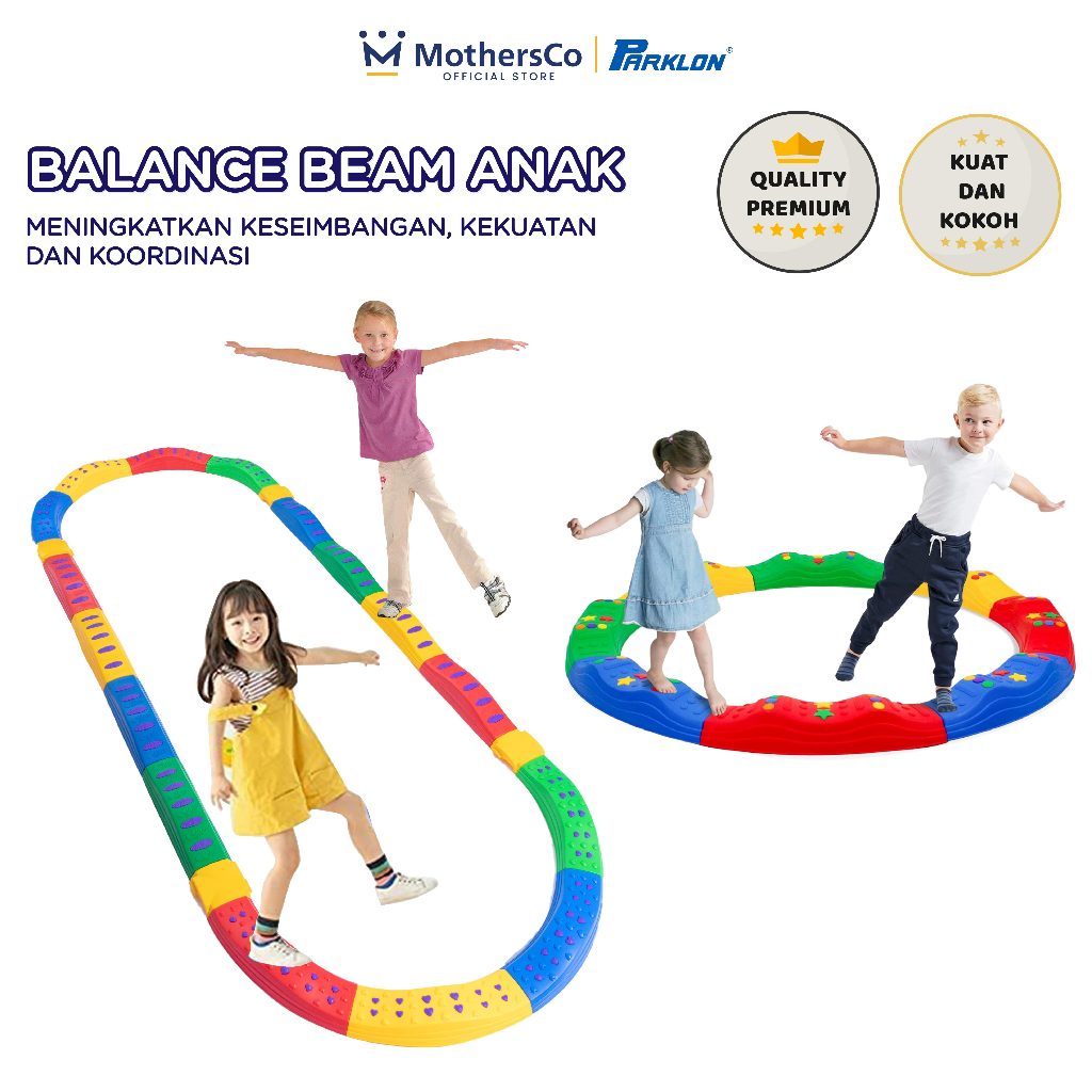 Jual Parklon Balance Beam Anak Balok Kesimbangan Papan Titian Papan Kesimbangan Balance Board ...