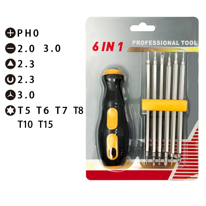Jual UneedTools Obeng Set 7 Pcs Bolak Balik - 12 Mata Obeng Y/U plum ...