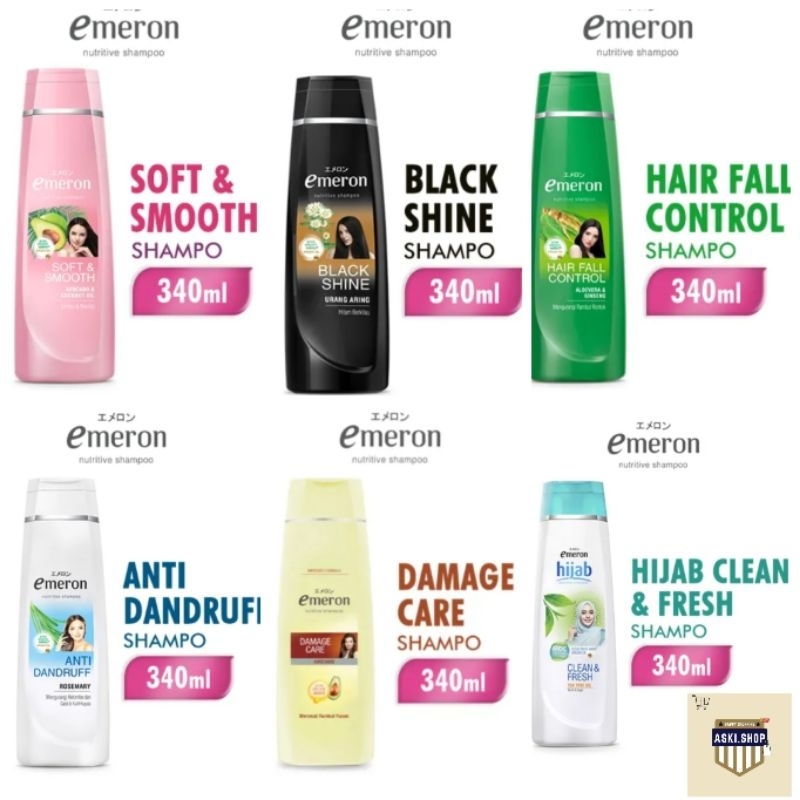 Jual Emeron Shampoo 340ml | Shopee Indonesia