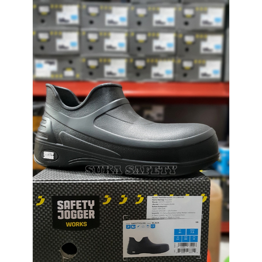 Jual sepatu safety jogger safetyclog / cheff / kitchen / dapur | Shopee Indonesia