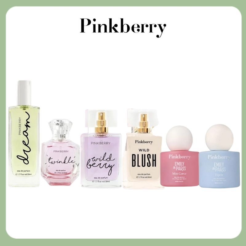 Jual PINKBERRY EDP Dream 50ml - Twinkle 50ml - Wild Berry 50ml - Eau De ...
