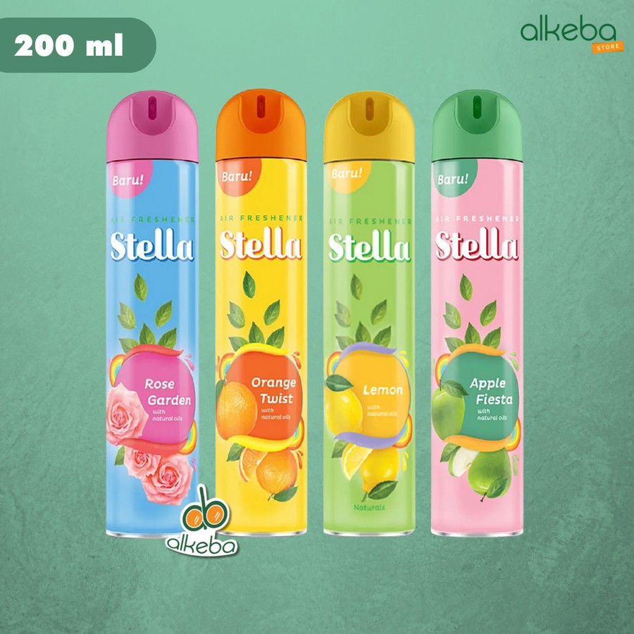 Jual Stella Spray 200 ml air freshner pengharum ruangan semprot aerosol ...