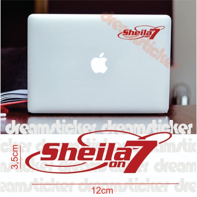 Jual Cutting Sticker Sheila on 7 Logo Lama Band Stiker Laptop MacBook ...