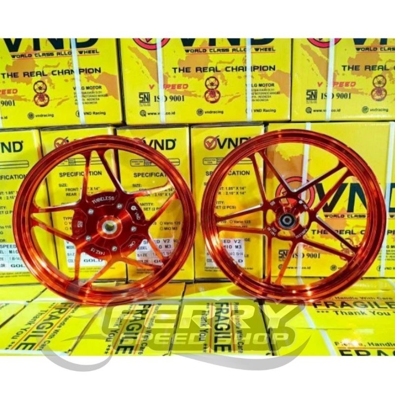 Jual Velg Racing Vnd V speed Vario 125 & Vario 150 / Pelek V Speed Gen-2 Vario 160 Vario 150 ...