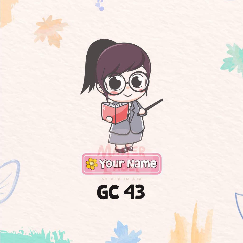 Jual Gantungan Kunci Akrilik UK 10X5cm Ganci Custom Ganci Custom nama ...