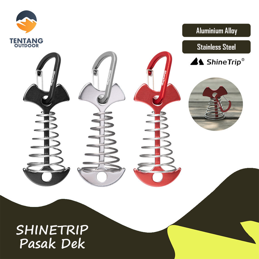 Jual Pasak Berkemah Dek Aluminum Alloy Deck Camping Pegs Outdoor Hiking ...