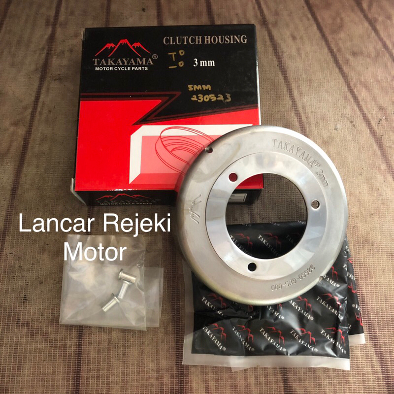 Jual Mangkok Rumah Kampas Kopling Ganda Honda Prima / Grand / Supra X / Supra Fit (Takayama ...