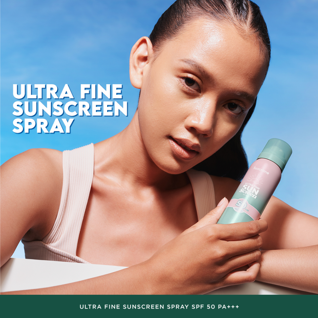 Jual Luxcrime Ultra Fine Sunscreen Spray SPF 50 PA+++ - 50 ml | Shopee ...