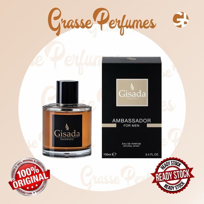 Jual Gisada Ambassador Men Edp 100ml Parfum Switzerland Shopee