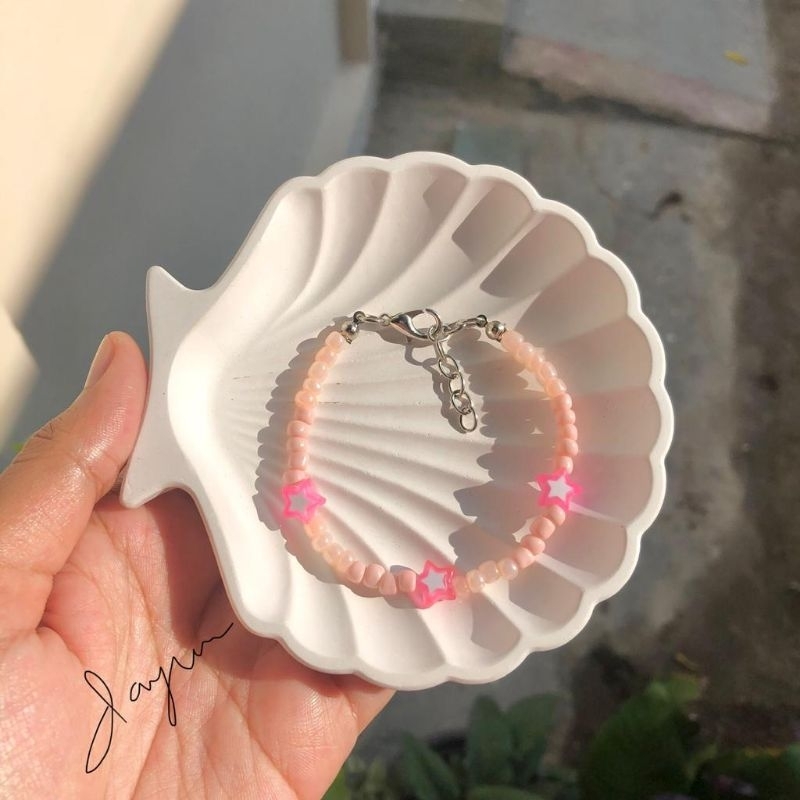 Jual [8]Bracelet Ring Korea/ Gelang manik lucu murah/ gelang mutiara ...
