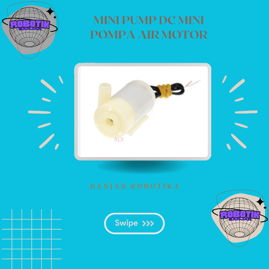 Jual MINI WATER PUMP / Pompa celup air mini DC 5v | Banjar Robotika | Shopee Indonesia