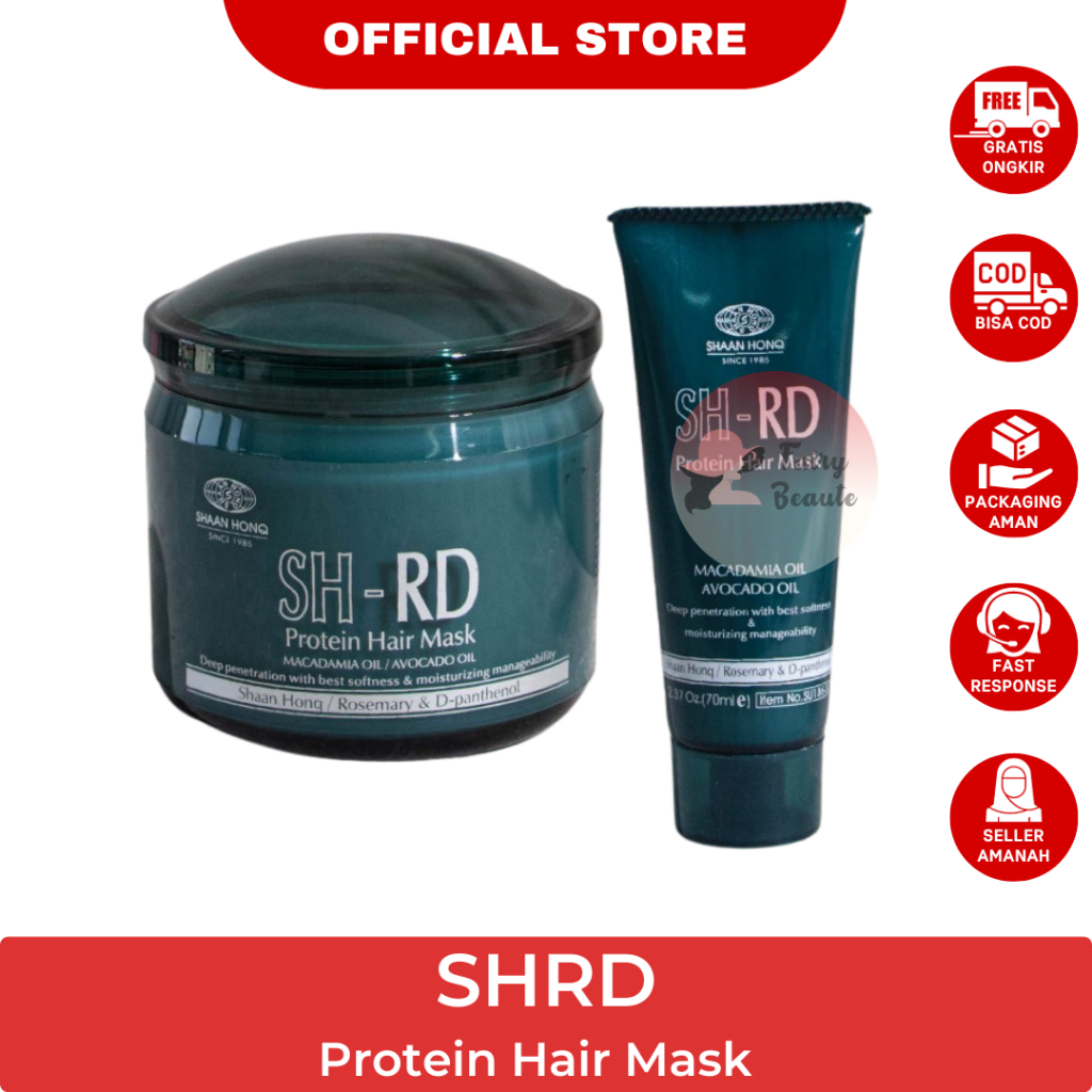 Jual SHRD Protein Hair Mask | Deep Moisture Perawatan Rambut Ngembang ...