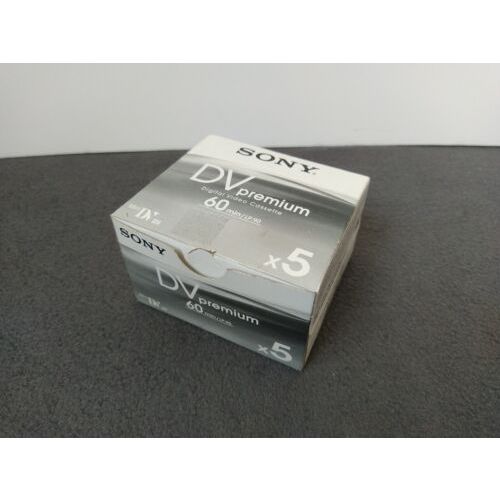 Jual Kaset Sony Mini dv Premium 60 menit isi 5 pcs | Shopee Indonesia