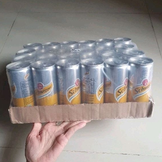 Jual Schweppes Per Dus ( isi 24 pcs x 250ml ) varian Air TONIK TONIC ...